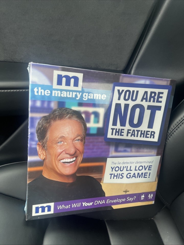The Maury Game You Are Not The Father Maury Povich 2019 Mattel Factory ...