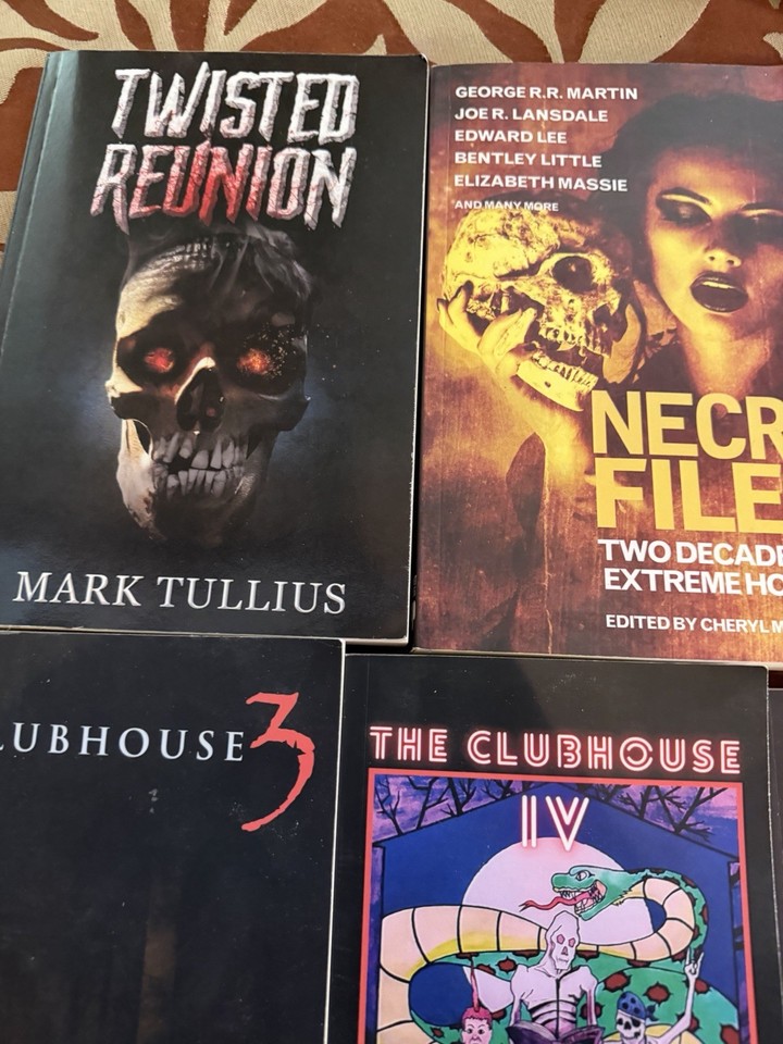 Horror Book Lot Bundle 10 Books Short Stories Anthology Extreme Gore | eBay