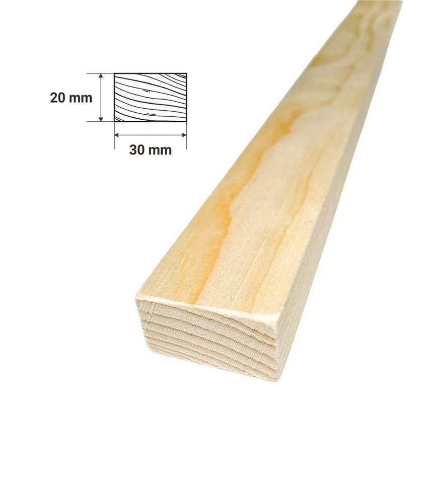 Pine Wood Trim 1m PSE Moulding Battens Decorative Timber Strip Treated ...