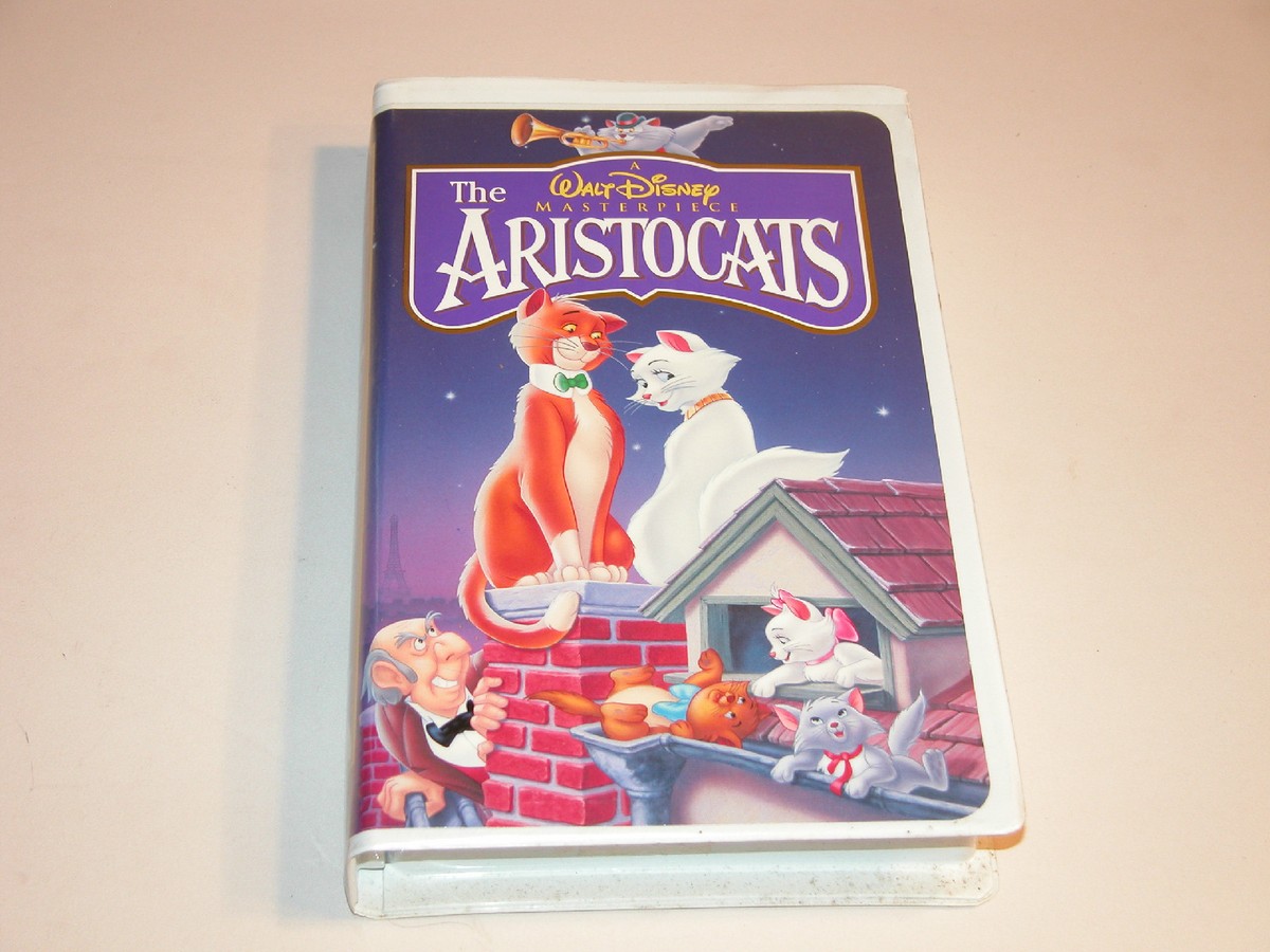 The Aristocats Vhs 1996 Disney Masterpiece New Factory Walt Disney