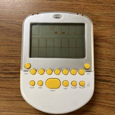 Radica Big Screen Solitaire Electronic Game Handheld 2008 Yellow White ...