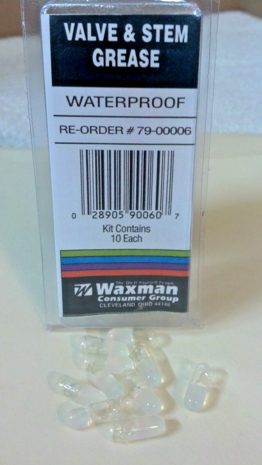 Plumb Craft Waxman 7900006 10 Pack Valve & Stem Grease N/A for sale ...