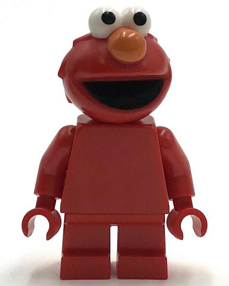Lego New 123 Sesame Street Minifigures Big Bird Cookie Monster Elmo You ...