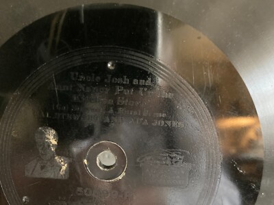 10" EDISON SHELLAC DISC- "Uncle Josh" | eBay