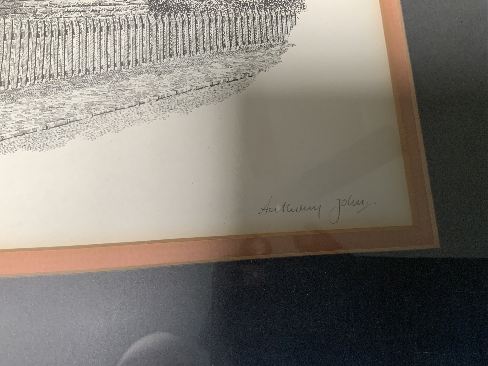 Signed Anthony John Print, Anne Hathaway’s Cottage, Framed 18” X 23” | eBay