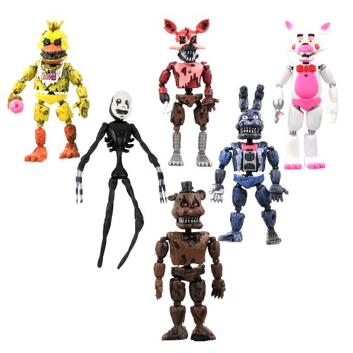 FNAF Action Figures Toys Dolls Nightmare Five Nights at Freddy's Game ...