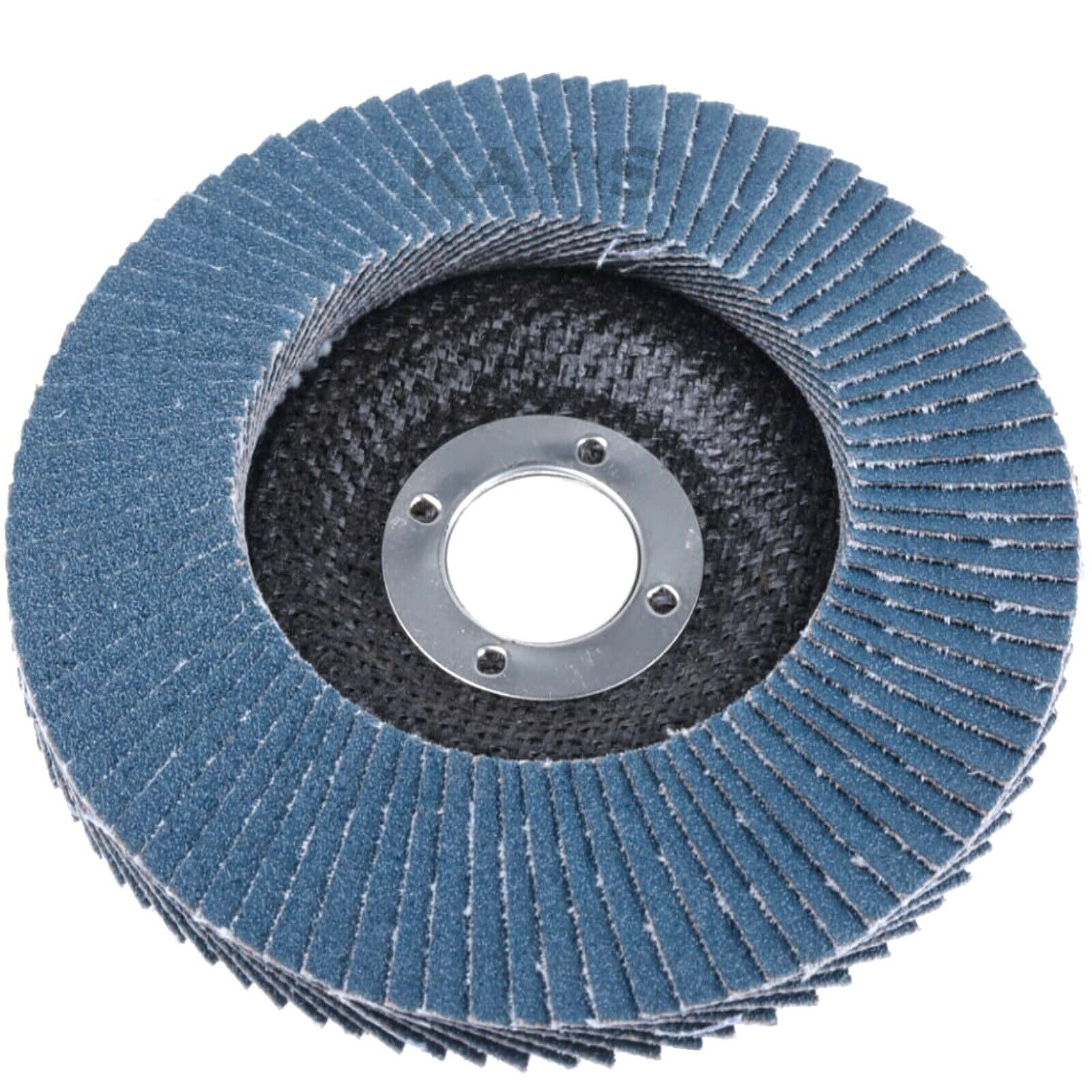 Flap Discs 115mm 4.5" Abracs Zirconium Professional Abrasive Metal Inox ...