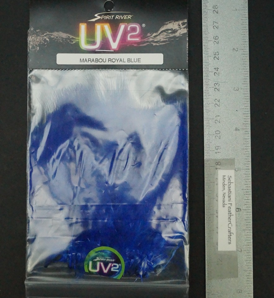 Spirit River UV2 Marabou Pack Fly Tying 42 Colors to Choose From | eBay