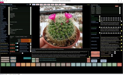 2020 Version Cactus and Succulent Collector Database Professional ...