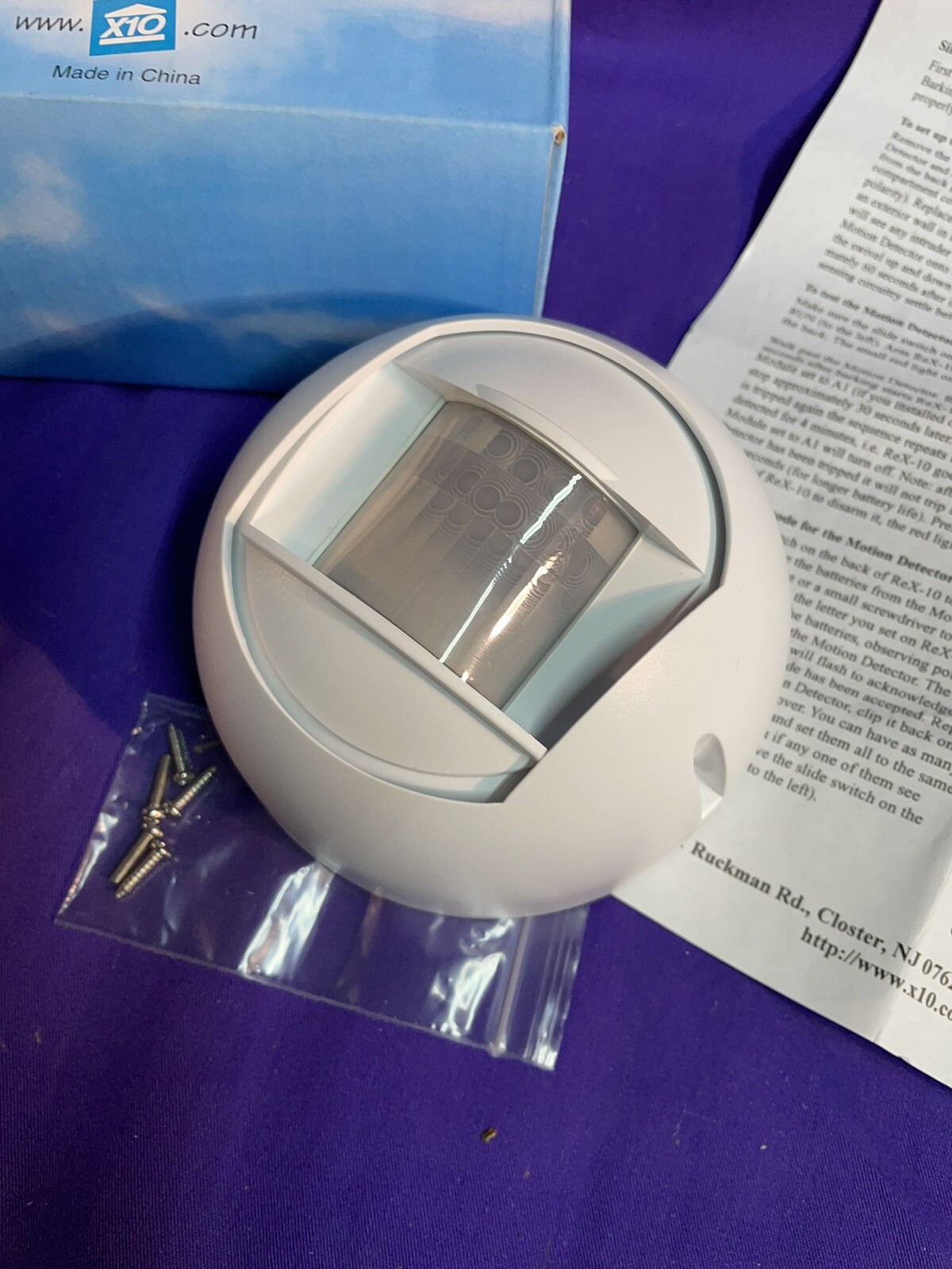 Lot of 2, X10.com Outdoor Motion Detector - Model DM10A-C, For Use w ...