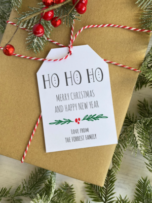 Rustic Christmas Gift Tags Gift Tags & Gift Card Holders: Rustic