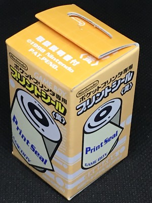 Game Boy Printer Paper NEW SEALED Japanese Import USA SELLER* PIKACHU ...