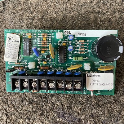 Fire Alarms - Radionics Bosch