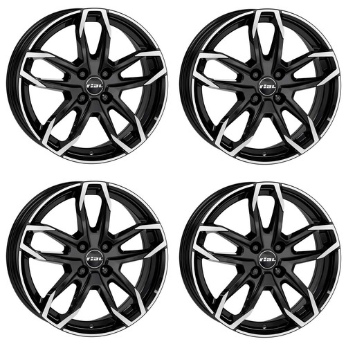 4 Rial Lucca wheels 6.5Jx16 ET45 4x100 SWFP for RENAULT Clio Megane ...