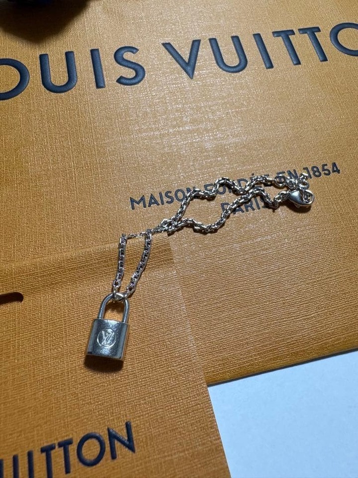 Louis Vuitton Silver Lock It Bracelet | eBay