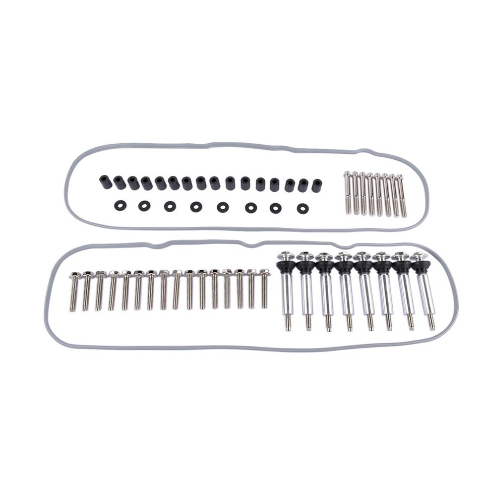 Aluminum Valve Covers with Coil Mounts w/Covers for Chevy LS LS1 LS2 ...