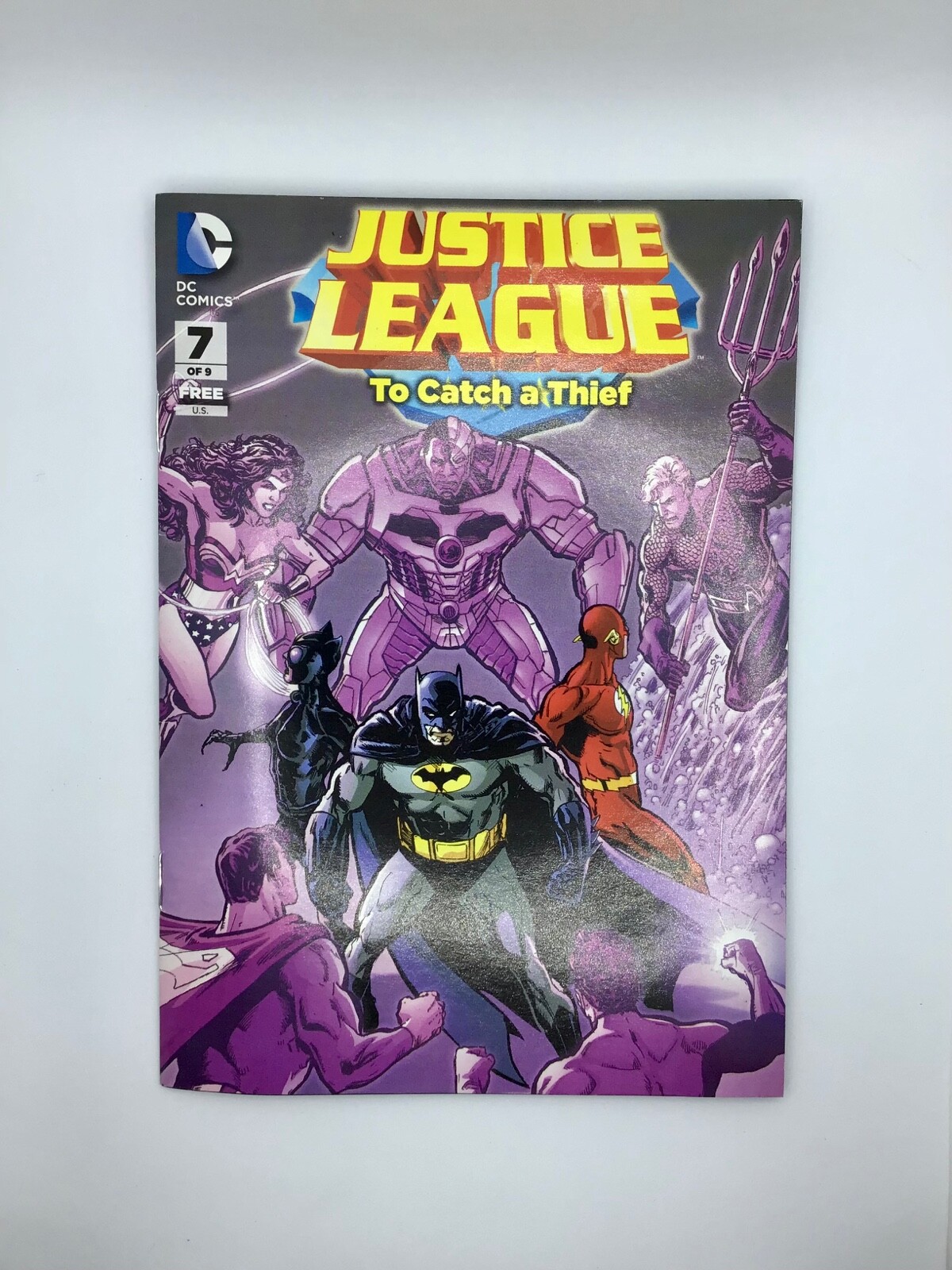 General Mills DC Comics 7 Justice League To Catch a Thief Mini Comic ...