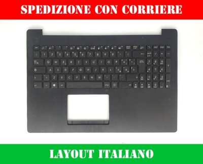 TASTIERA ORIGINALE PER ASUS X553SA-WS01-RD X553SA-XX003D TOPCASE NERO ...