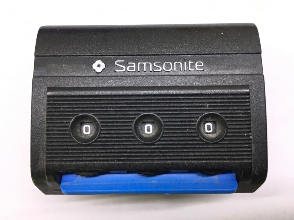 SAMSONITE replacement COMBINATION lock OYSTER epsilon SUITCASE spare ...