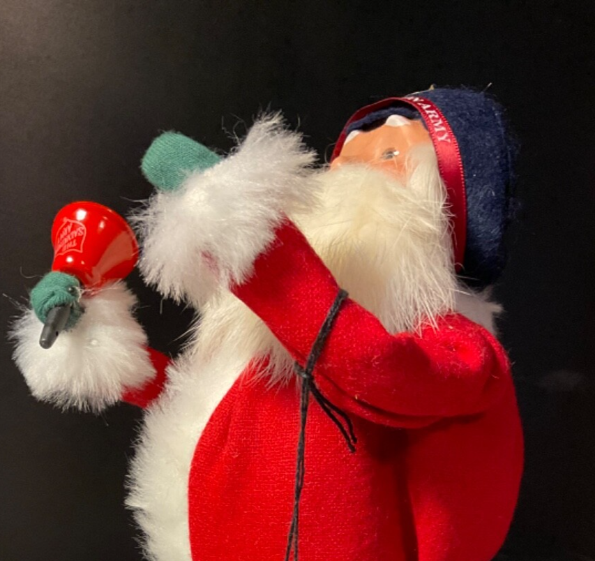 Byers Choice 2010 Salvation Army Santa Claus Ringer w/ Ringing Bell TAG ...