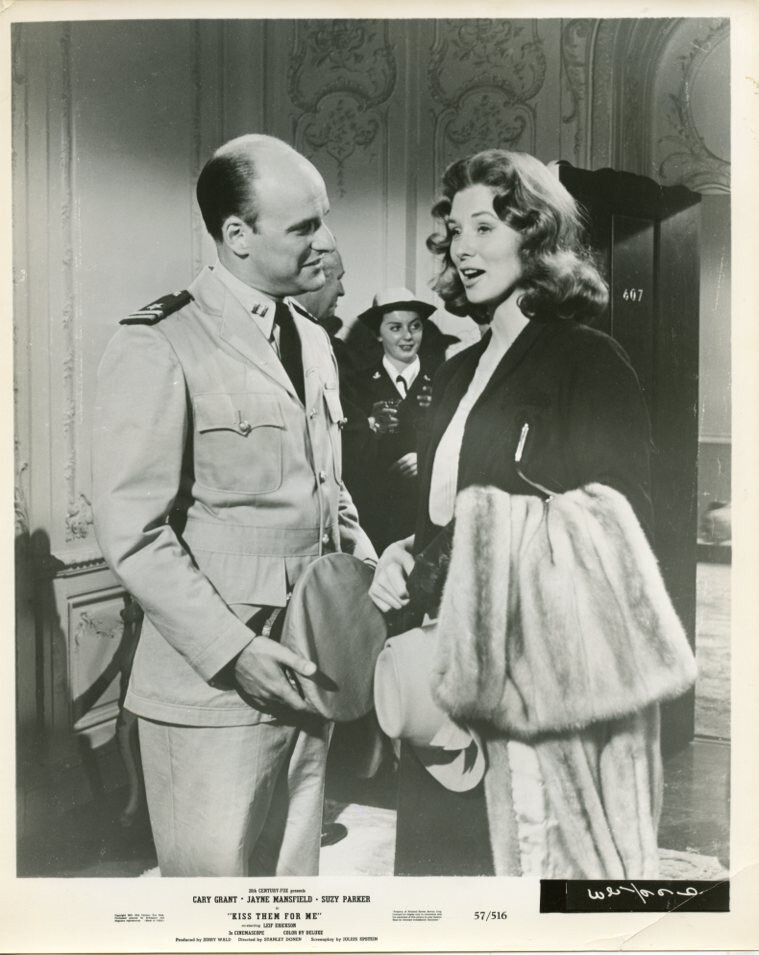 Werner Klemperer Suzy Parker 8x10 original photo #A7905 | eBay