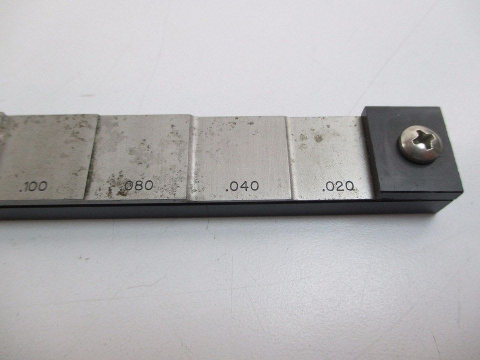 7-Step Steel Thin Calibration Block Standard Olympus Ultrasonic Flaw ...