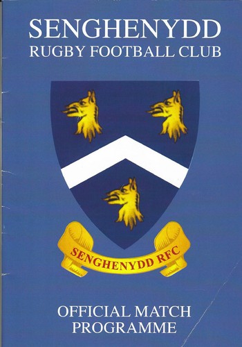Senghenydd v Rhymney 12 Jan 2008 RUGBY PROGRAMME | eBay