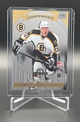 1997-98 Donruss Limited - Counterparts Limited Exposure #118 Ted Donato ...