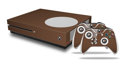Skin XBOX One S Console Controller Solids Collection Chocolate Brown | eBay