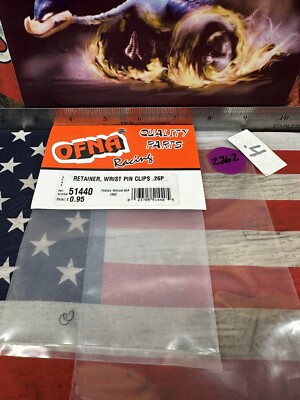 OFNA RACING 51440 Wrist Pin Retainer Clips for: .26 2pc. | eBay