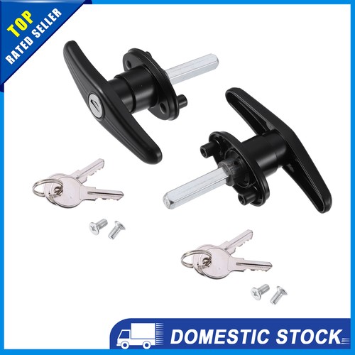 Universal Truck Cap Lock T Handles for Pickup Truck Cap Camper Shell ...