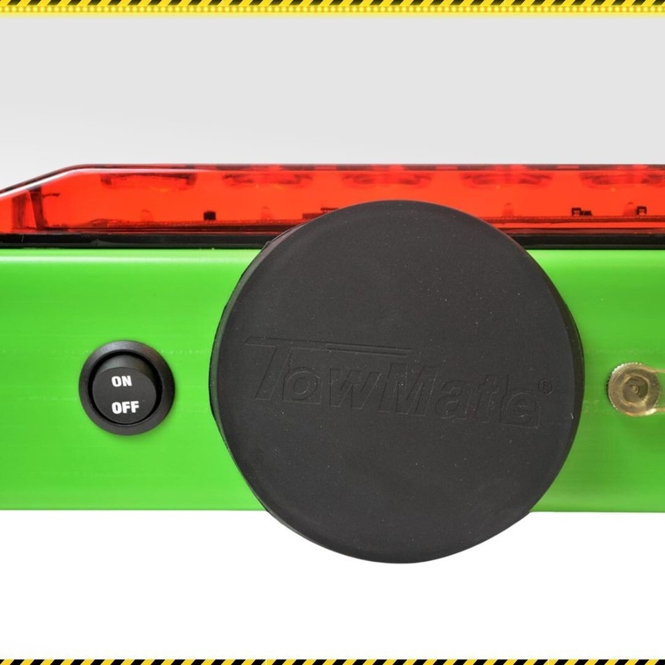 New TowMate 22'' Wireless LED Tow Light Bar- BLUE, Magnetic Mount, 10 ...