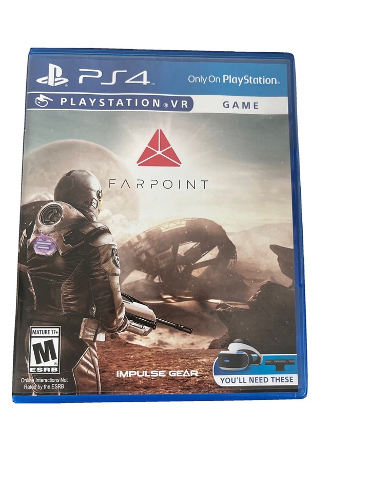 Farpoint (Playstation 4, PS4, VR, 2017) (no manual) 711719506157| eBay