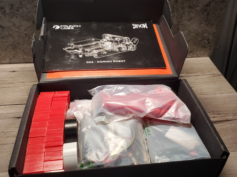 CrunchLabs by Mark Rober Hack Pack 002 Domino Robot NEW in Open Box Crunch Labs | eBay