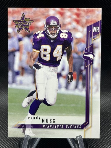 2001 Donruss Rookies and Stars Randy Moss Minnesota Vikings #70 | eBay
