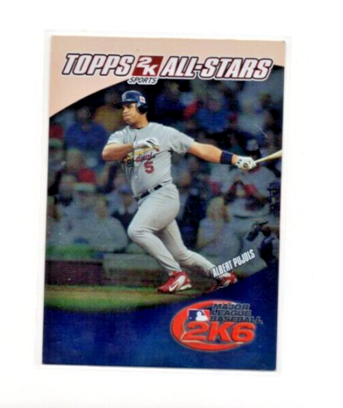 2006 Topps - 2K All-Stars #8 - Albert Pujols - St. Louis Cardinals | eBay