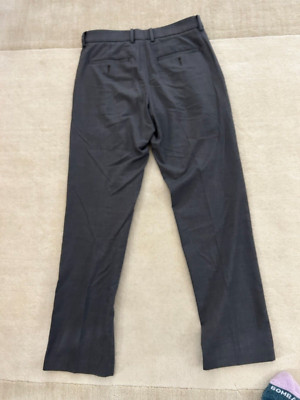 J FERRAR GRAY DRESS SLACKS PANTS SLIMFIT 360 DEGREE STRETCH MENS 30 x ...