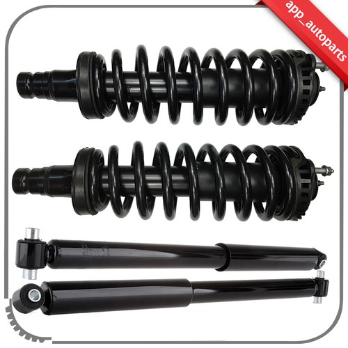 Front Rear Struts Absorber Shocks w/ Springs For 2002-2009 Chevrolet ...