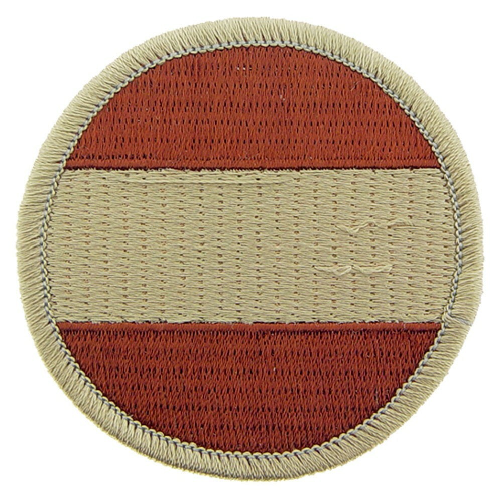 ARMY GROUND FORCES (DESERT) FORSCOM Embroidered Shoulder Patch (2-1/4 ...