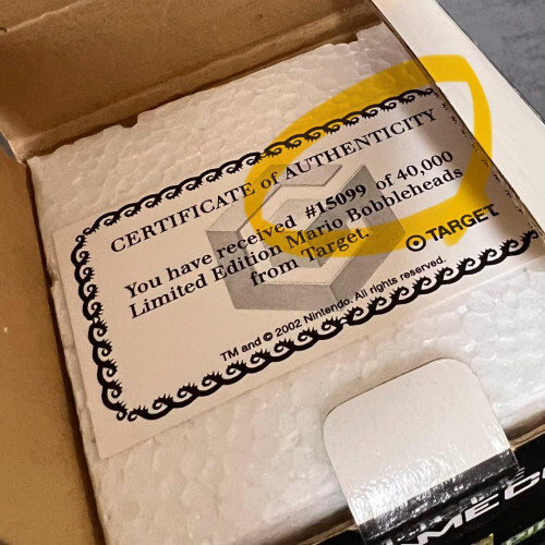 Super Mario Bubble Head Figure Swing TARGET Limited Super Rare Not for ...