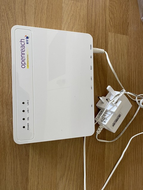 BT Openreach Fibre Modem ECI Telecom Ltd NGA Eci-cpe-modems Type 1b GWO ...