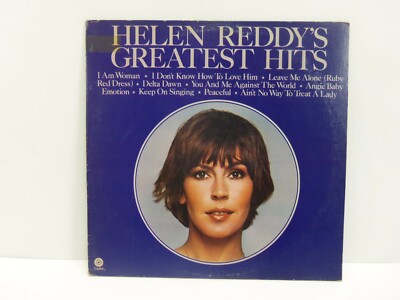 Helen Reddy's Greatest Hits By Helen Reddy LP Vinyl Record Capitol ...