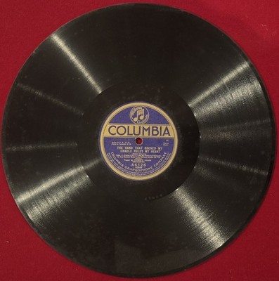 Columbia Graphophone Co 12" LP 78 RPM 'Whoa January/ Hand That Rocked ...