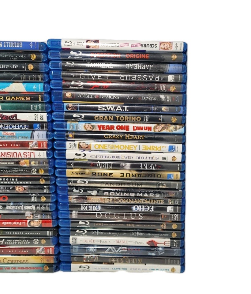 Blu-Ray Lot 50 With Family Movies TV Action Adventure 50 Units #2 | eBay