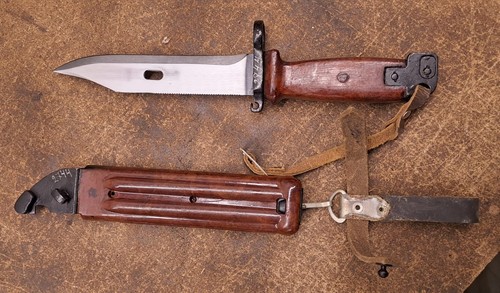 Soviet army 6h4 fixed blade knife. Izhevsk made. Refurbished. | eBay