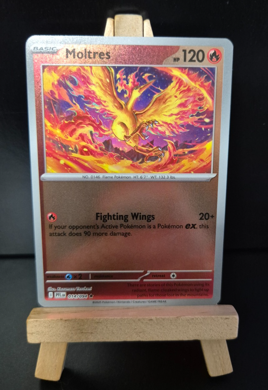 014/094 Moltres : Rare Holo Card : Phantasmal Flames : Pokemon TCG ...