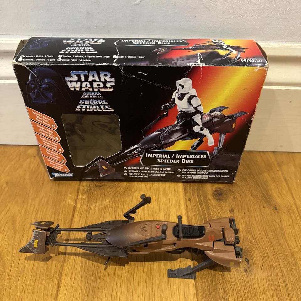 Star Wars Power of The Force Imperial Speeder Bike MISSING FIGURE | eBay UK