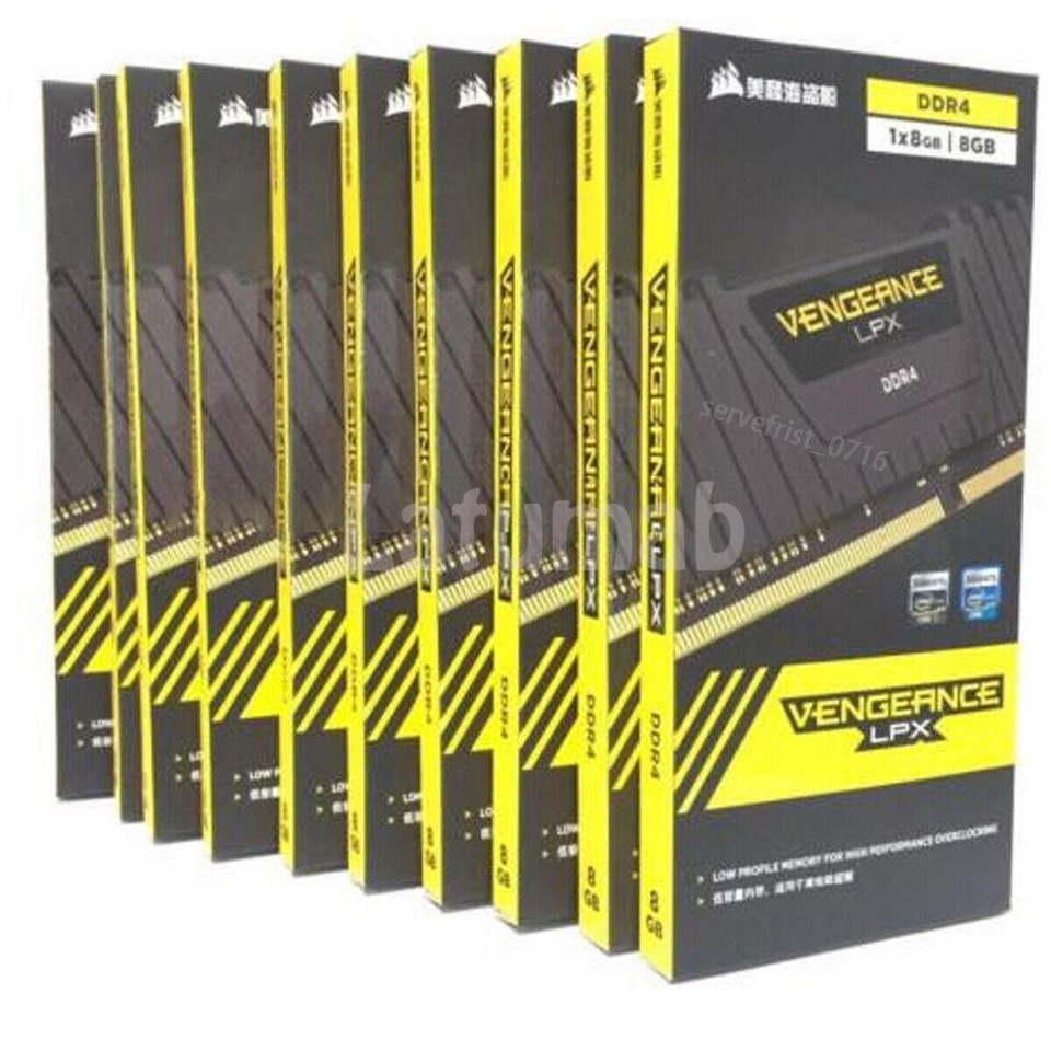 CORSAIR VENGEANCE LPX 8GB 16GB DDR4 2133 2400 2666 3200 NEW Desktop Memory Lot | eBay