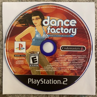 🔥 Dance Factory (PS2 PlayStation 2, 2006) Mint Disc Only! See ...