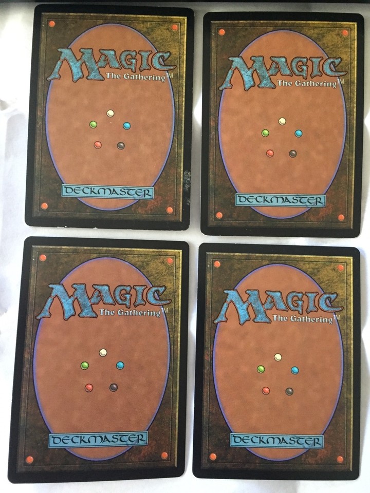 Stronghold Gambit x4 MTG Magic the Gathering Nemesis Legacy Playset ...